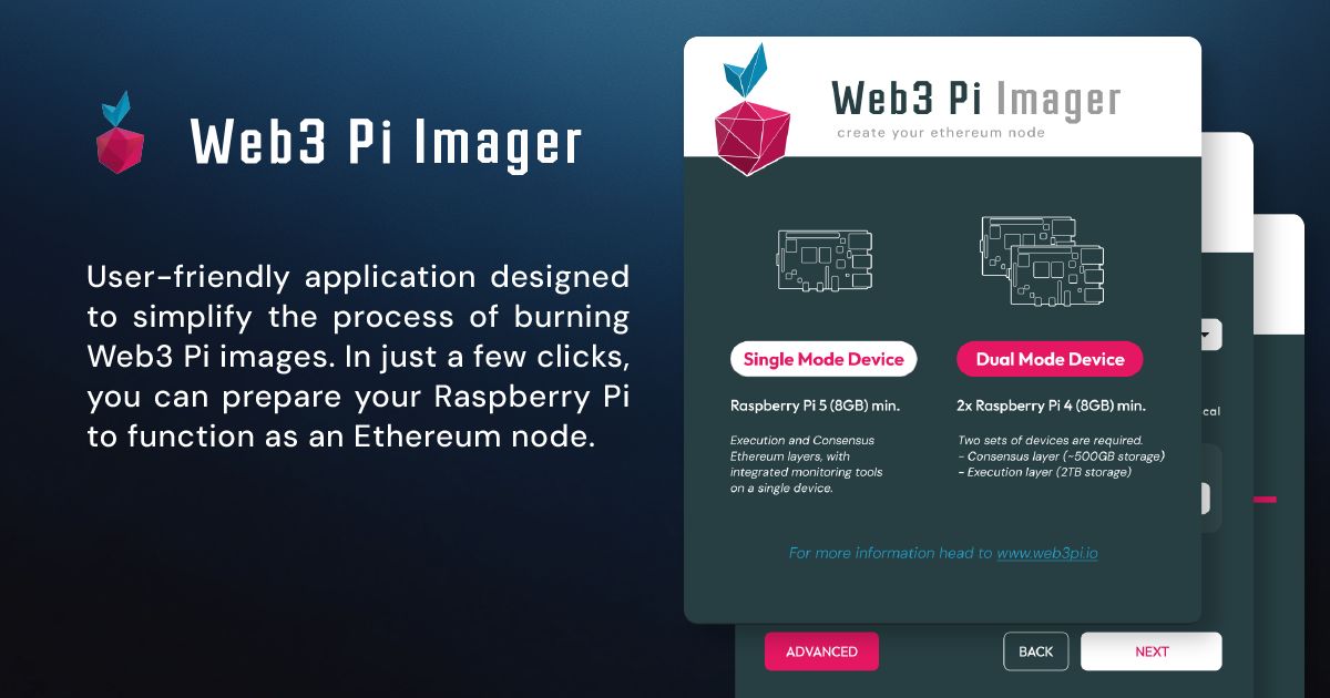 Web3 Pi Imager - The Easiest Way to Install Web3 Pi
